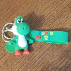 Nintendo | Accessories | New Super Mario Green Yoshi Keychainbagcharm ...